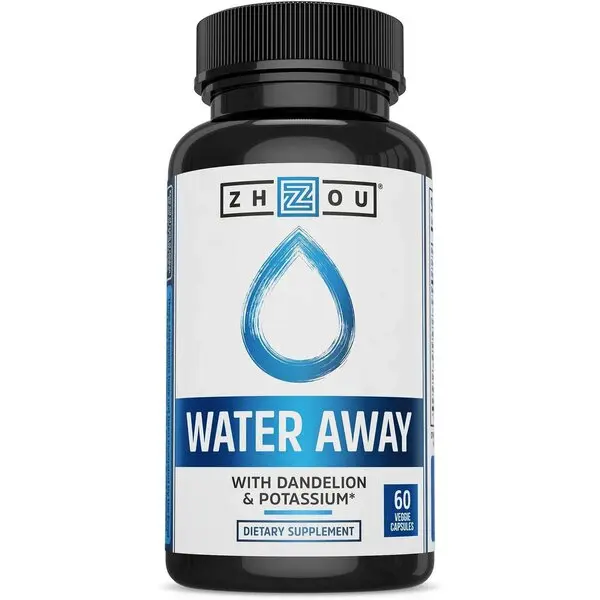 ZHOU NUTRITION Water Away 60 Capsules - One-color