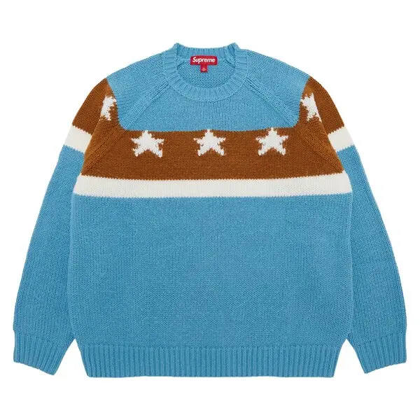Supreme Stars Sweater - Blue