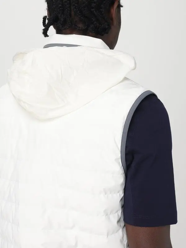 Brunello Cucinelli Quilted Vest - White