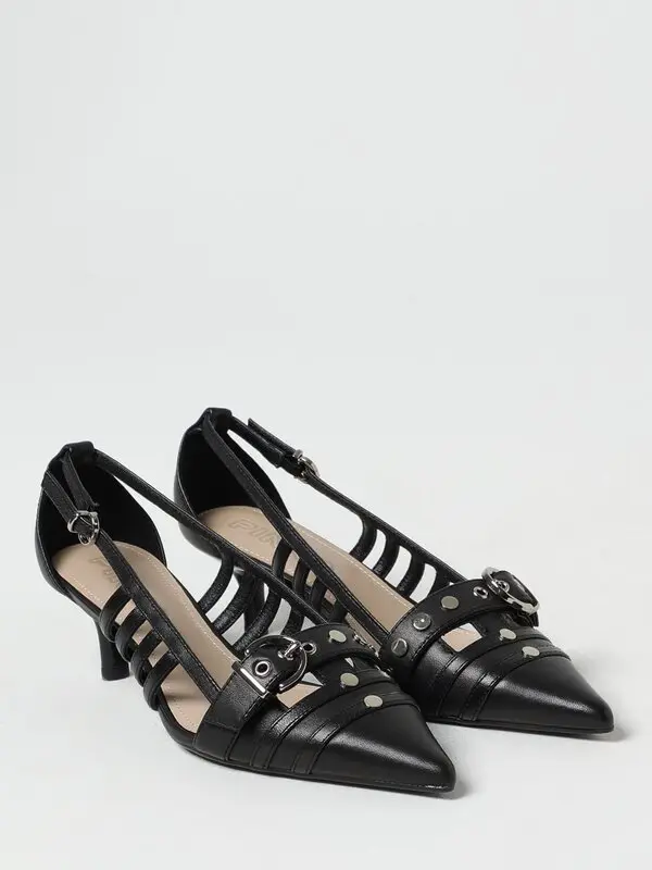 Pinko Studded Buckle Pump