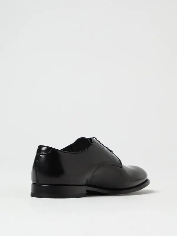 DOUCAL'S Leather Lace-up Brogues - Black