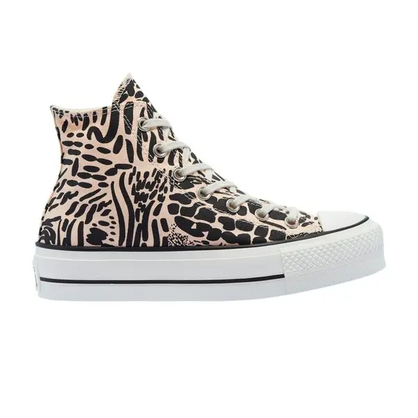 CONVERSE Chuck Taylor All Star Platform High 'jungle Art' Sneakers - Orange