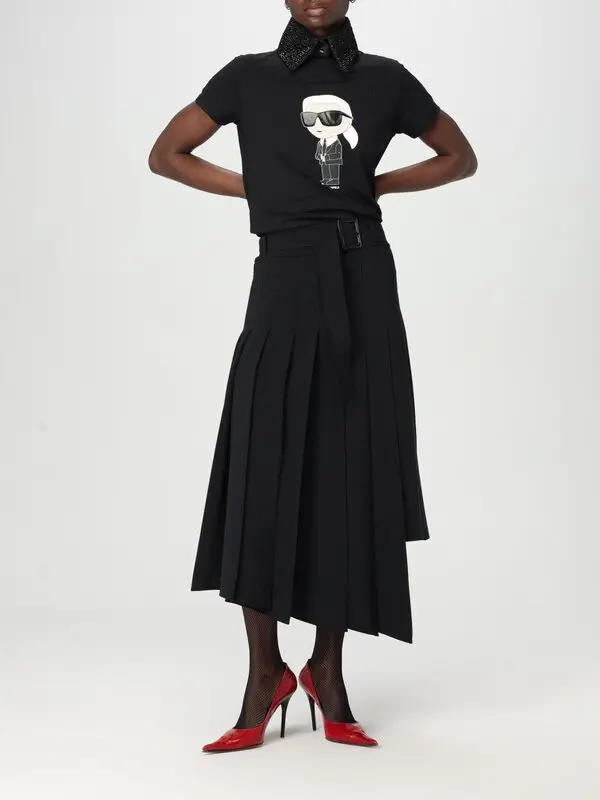 Karl Lagerfeld Embellished Collar