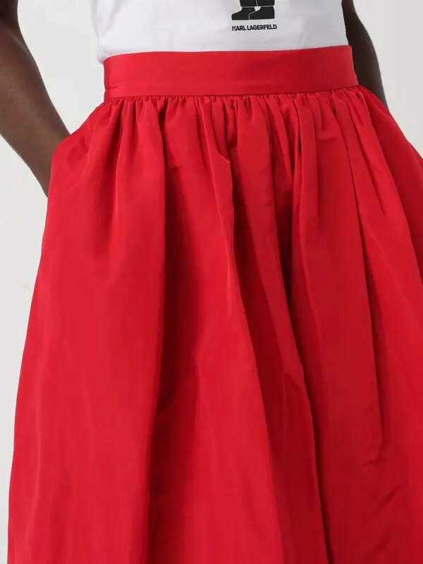 Karl Lagerfeld Skirt - Red