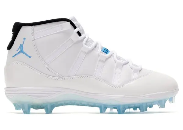 JORDAN Mid Td Cleat - White/black/legend Blue
