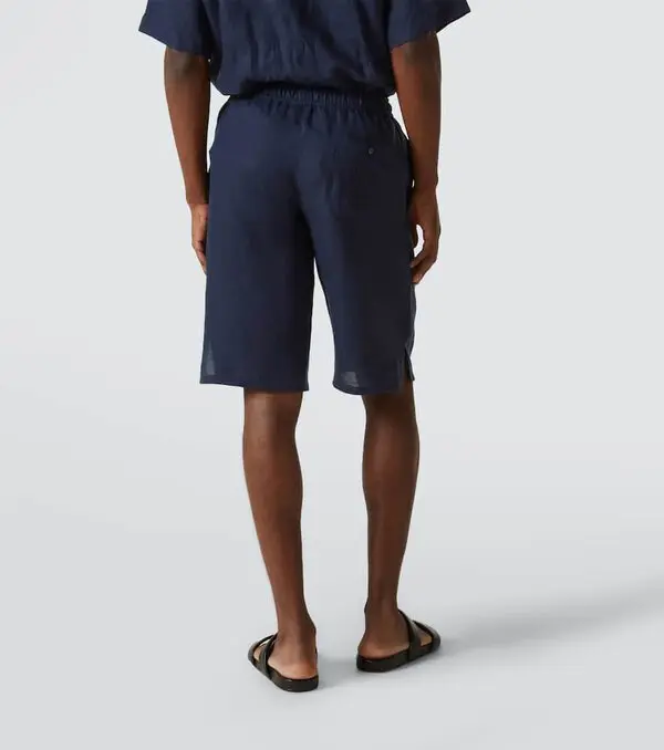 Dolce & Gabbana Linen Bermuda Shorts