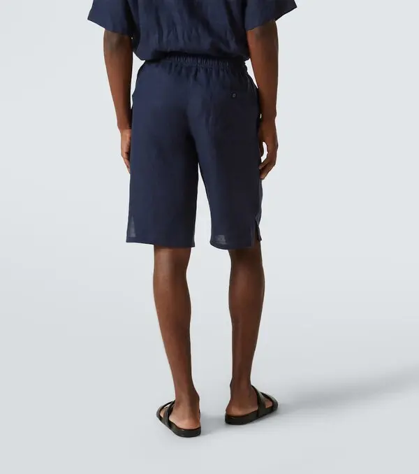 Dolce & Gabbana Linen Bermuda Shorts