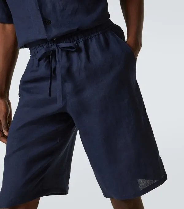 Dolce & Gabbana Linen Bermuda Shorts