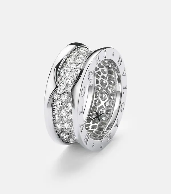 BVLGARI B.zero1 18kt White Gold Diamond Ring