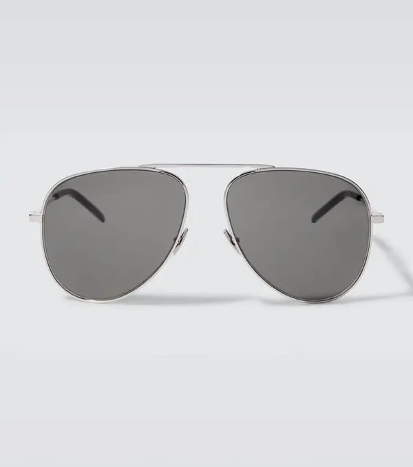 Saint Laurent Sl 800 Aviator Sunglasses - Black