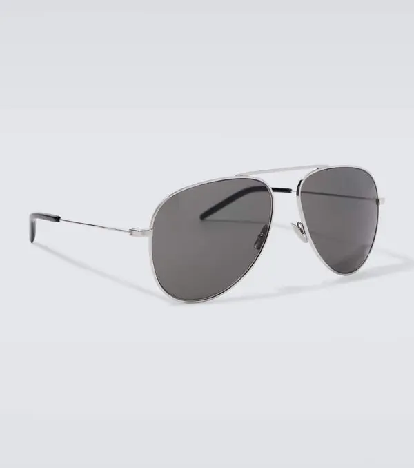 Saint Laurent Sl 800 Aviator Sunglasses - Black