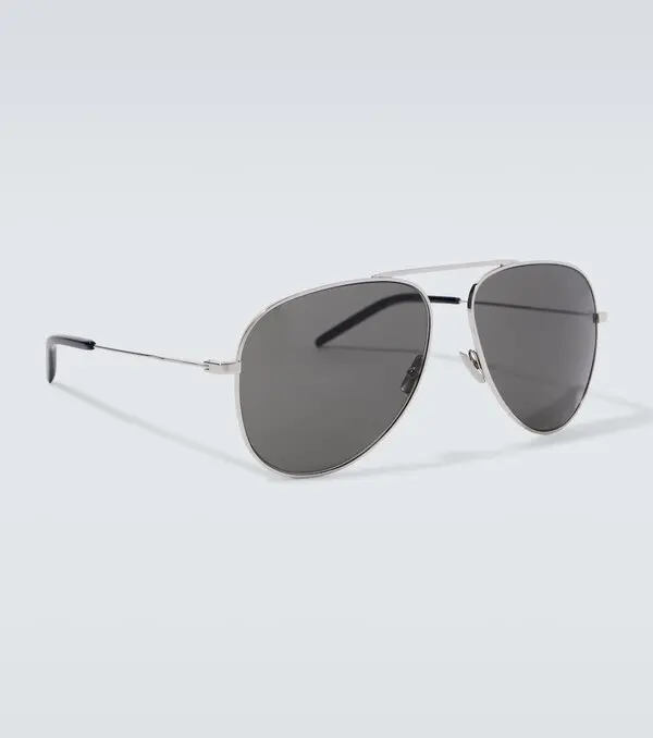 Saint Laurent Sl 800 Aviator Sunglasses - Black