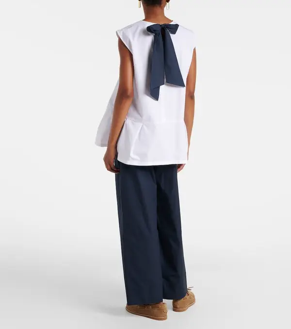 Max Mara Argento Wide-leg Pants - Blue