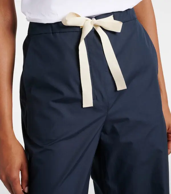 Max Mara Argento Wide-leg Pants - Blue