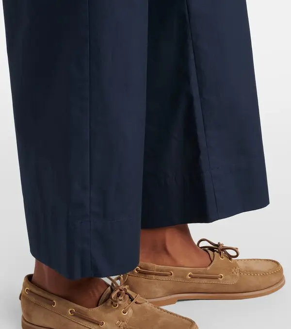Max Mara Argento Wide-leg Pants - Blue