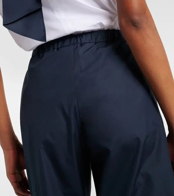 Max Mara Argento Wide-leg Pants - Blue
