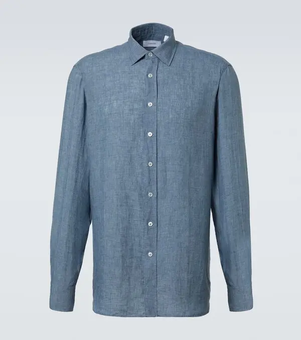 LARDINI Linen Shirt