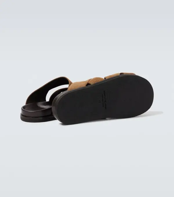 Manolo Blahnik Seaton Suede Sandals