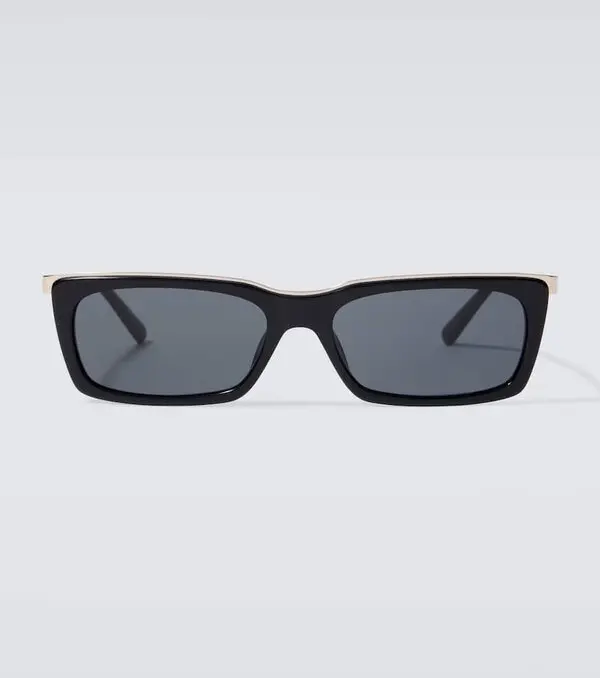 Saint Laurent Sl 766 Rectangular Sunglasses - Black