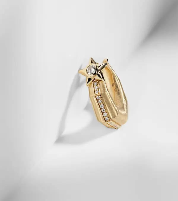 MARIE LICHTENBERG Baba Small 18kt Single Earring With Diamonds