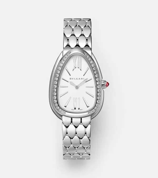 BVLGARI Serpenti Seduttori Diamond Watch - Silver