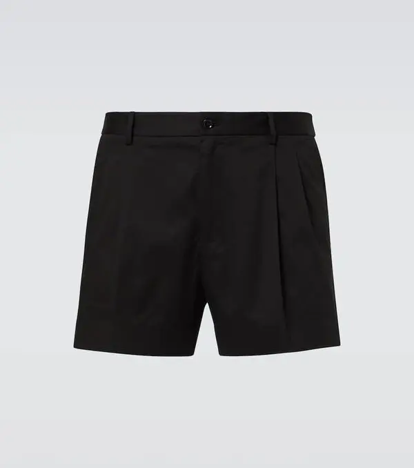 Dolce & Gabbana Cotton-blend Gabardine Shorts