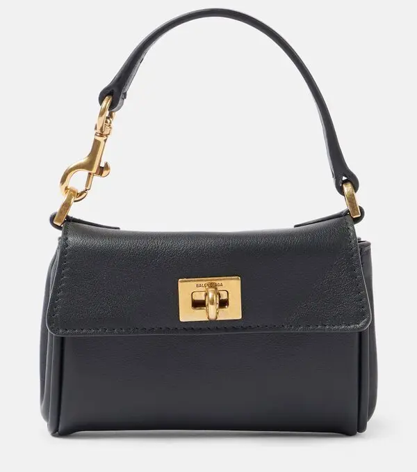 Balenciaga Rodeo Nano Leather Tote Bag