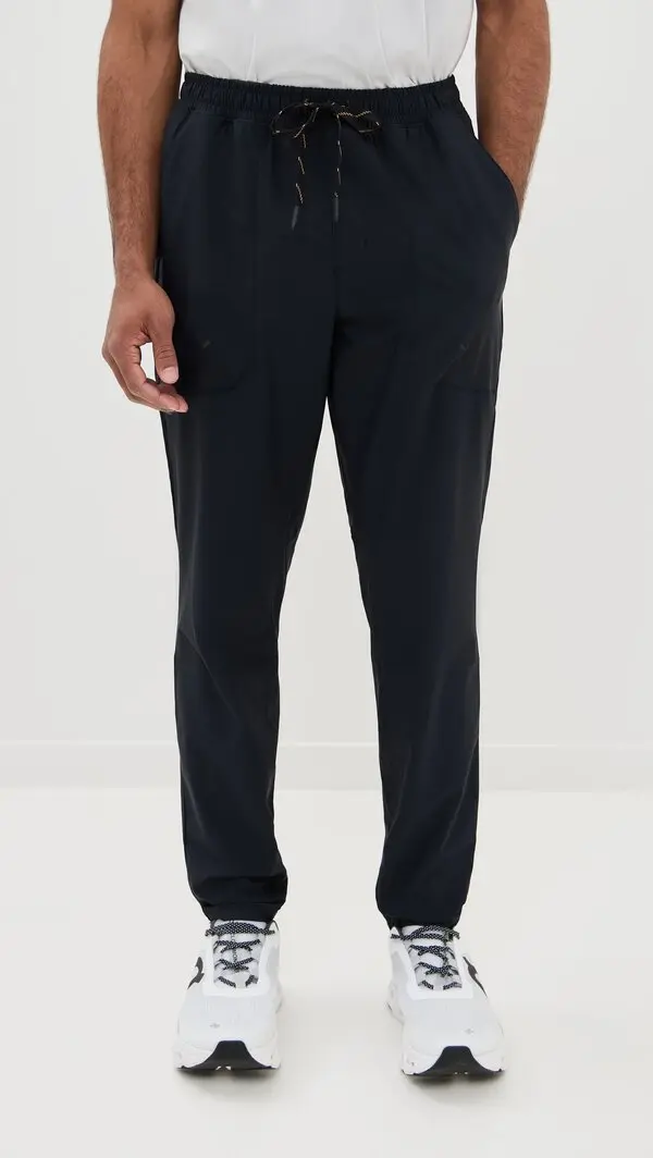 RHONE Pursuit Straight Leg Pants - Black