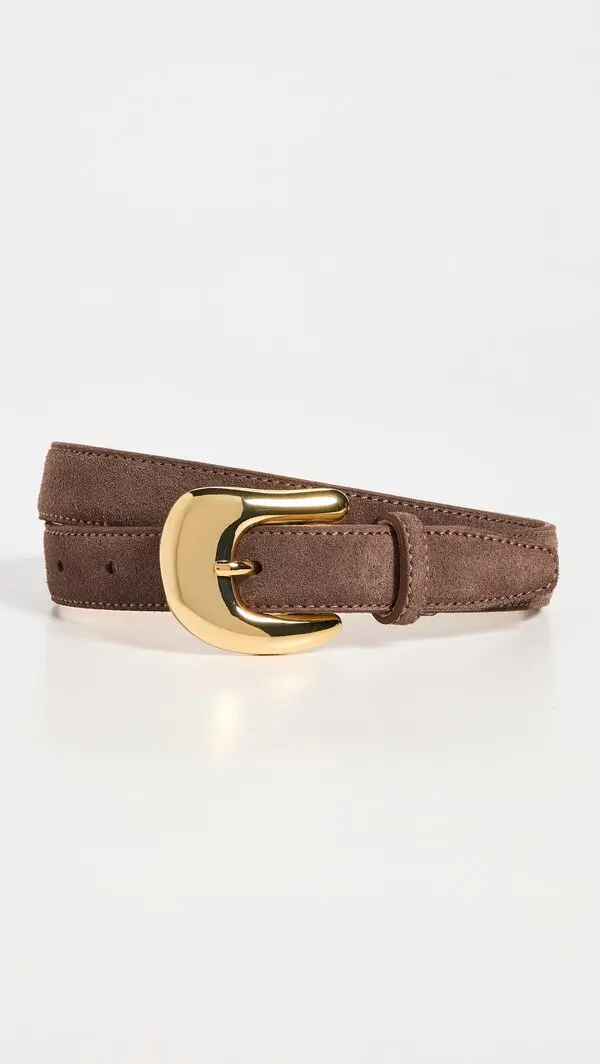AUREUM No. 8 Suede Belt - Root