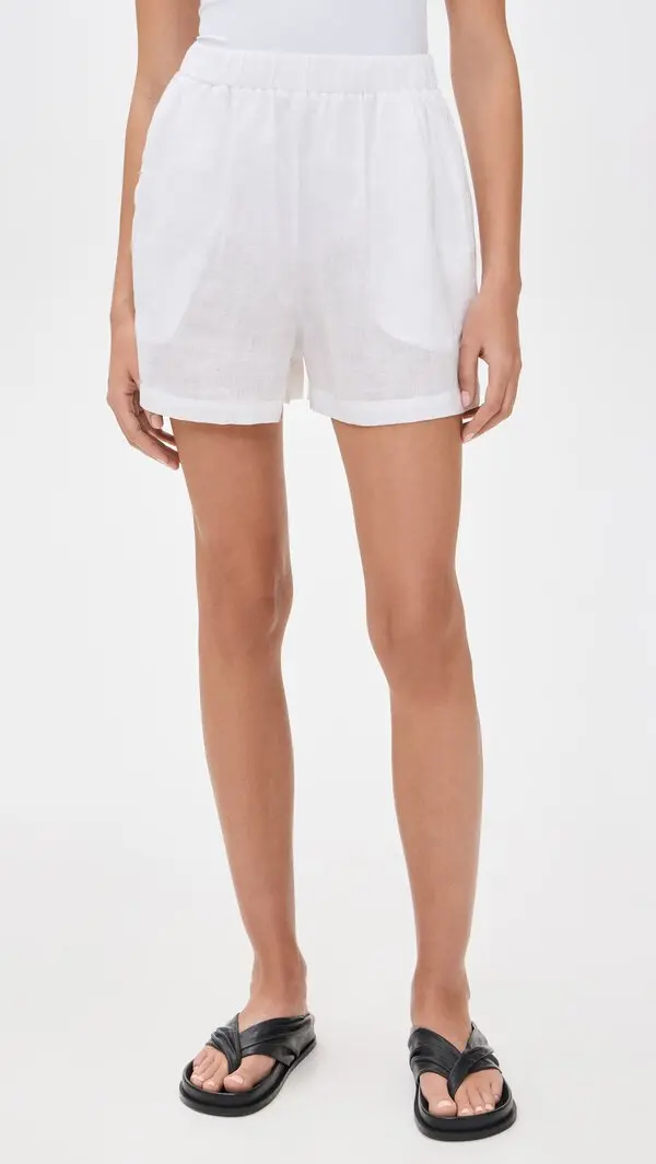 Mikoh Tellaro Linen Shorts
