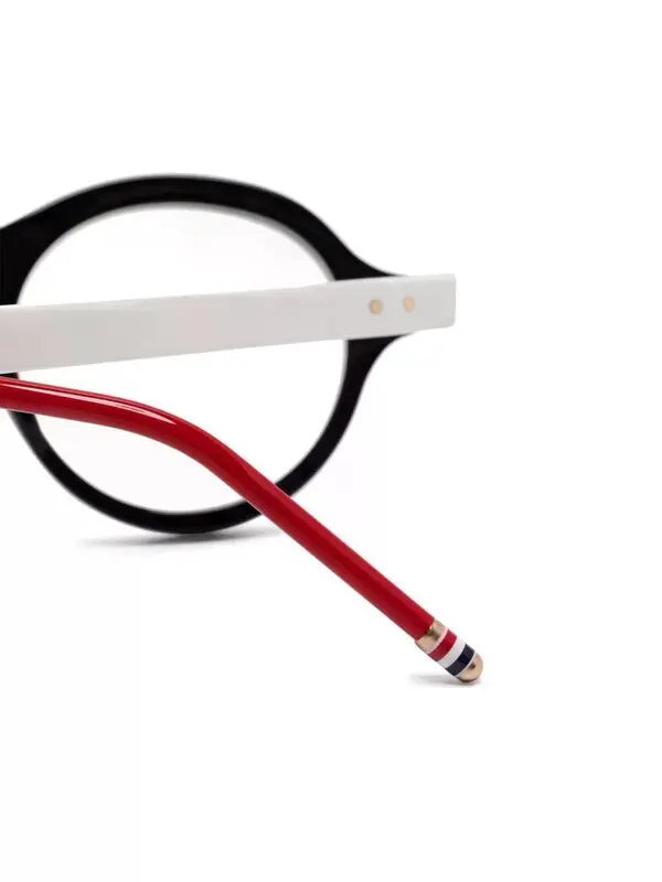 Thom Browne Pantos Frame Glasses - Black