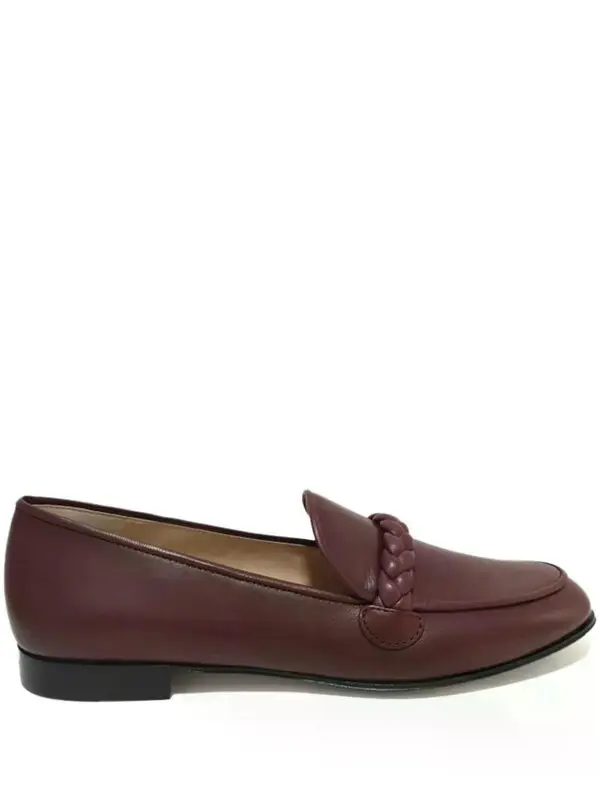 GIANVITO ROSSI Leather Loafers