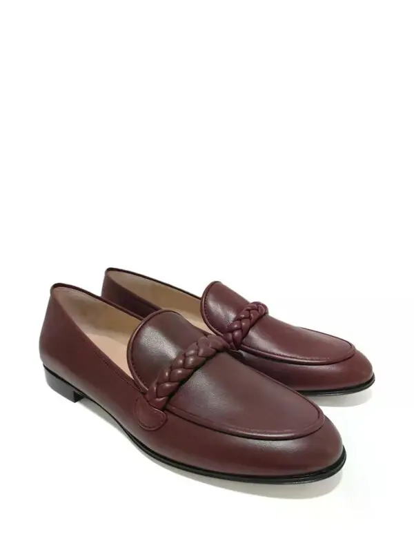 GIANVITO ROSSI Leather Loafers