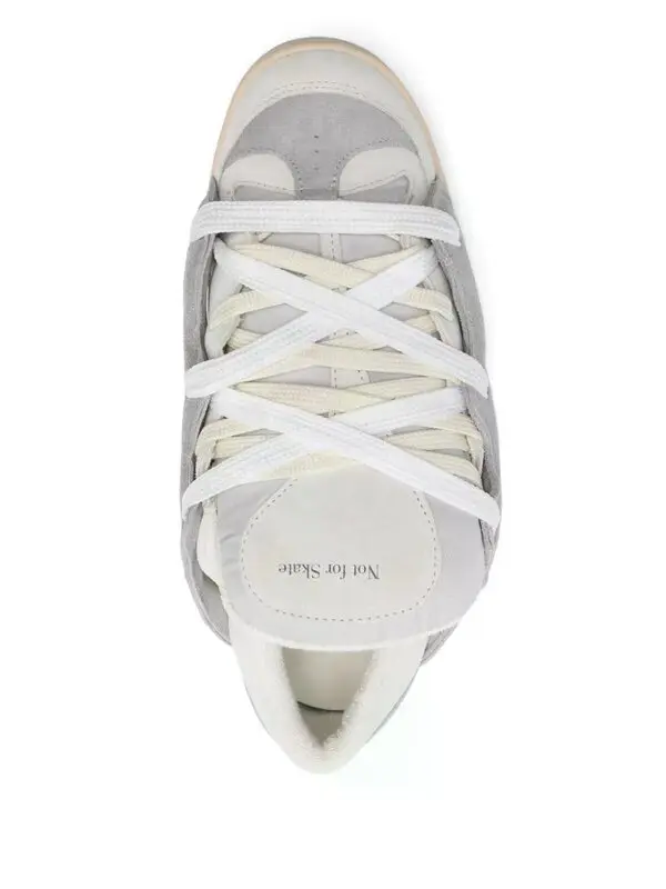 SANTHA Lace-up Sneakers - Grey