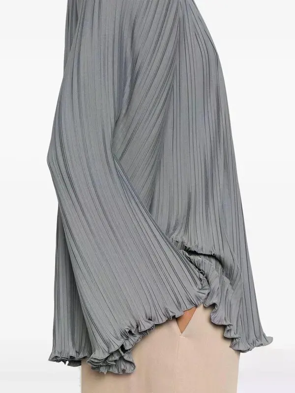 LANVIN Pleated Blouse - Grey