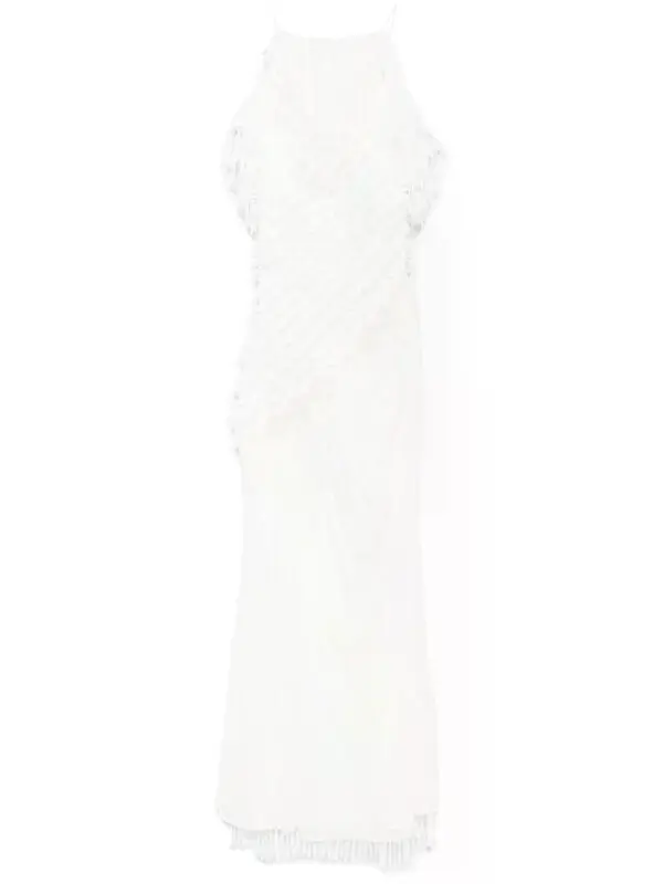 Christopher Esber Urchin Midi Dress - White