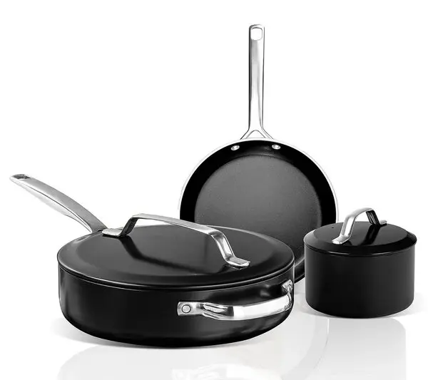 GOTHAM STEEL Modern 5 Piece Ceramic Nonstick Co Okware Set - One-color