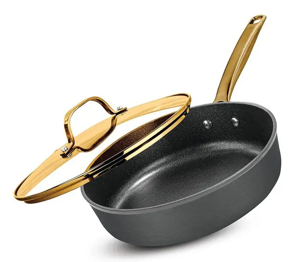 GRANITESTONE Armor Max Gold Nonstick 4 Qt Saute Pan With Lid - One-color