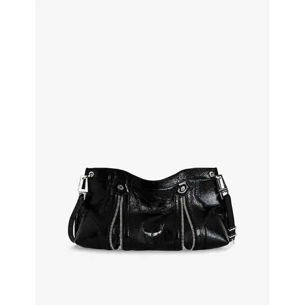 Zadig&Voltaire Sunny Moody Leather Handbag - Noir