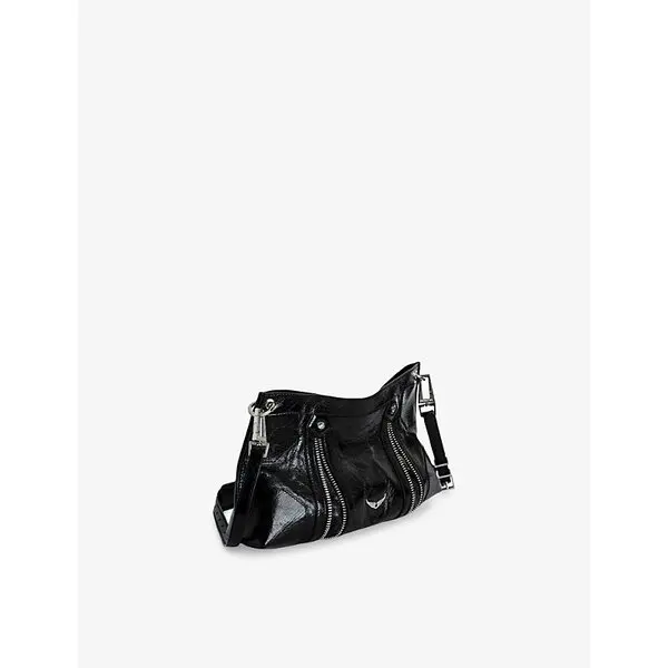 Zadig&Voltaire Sunny Moody Leather Handbag - Noir