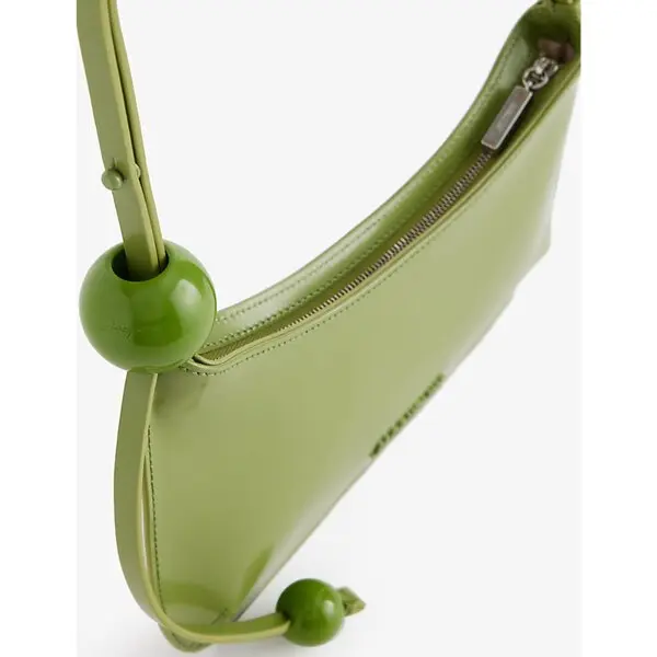 Jacquemus Le Bisou Perle Leather Shoulder Bag