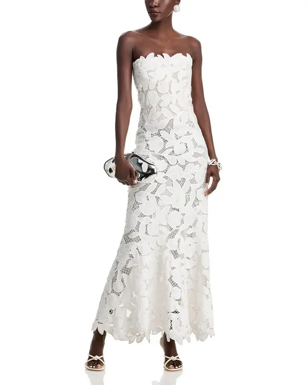 Simkhai Valletta Bustier Midi Dress