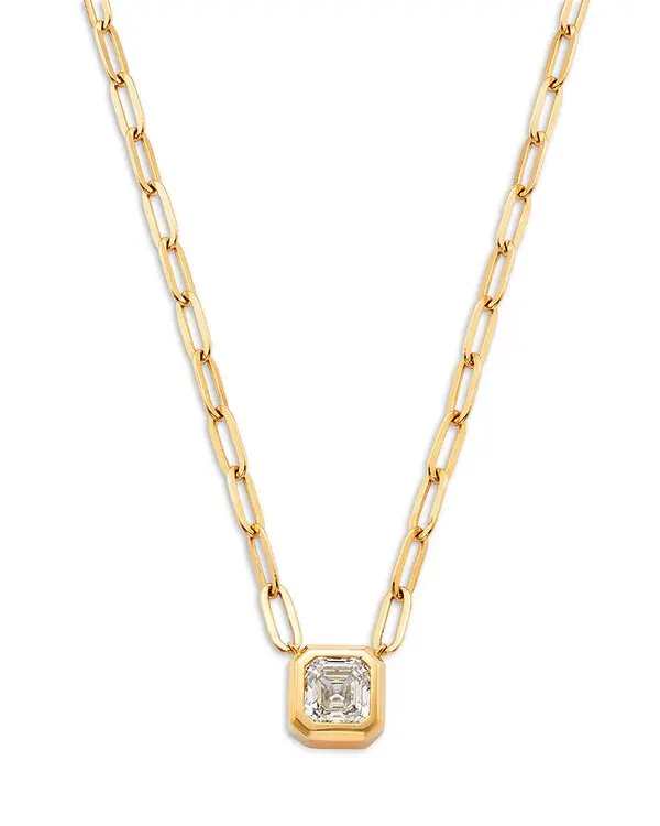 Bloomingdale'S Lab Grown Diamond Pendant Necklace - Gold