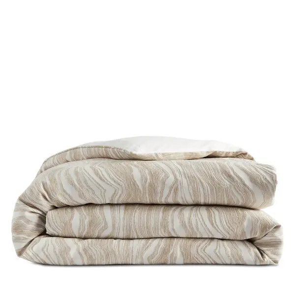 HUDSON PARK COLLECTION Marbled Sand Duvet Cover, Full/queen Exclusive