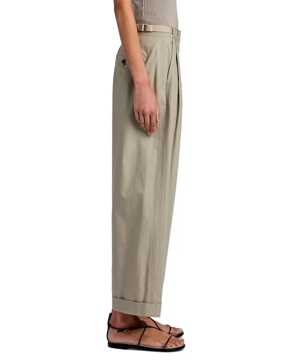 Proenza Schouler White Label Kyle Pleated Trousers