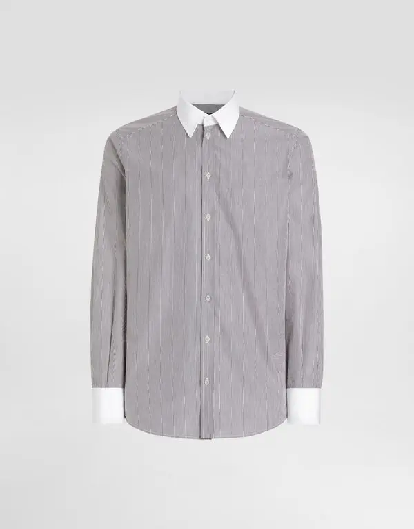 Dolce & Gabbana Striped Cotton Shirt