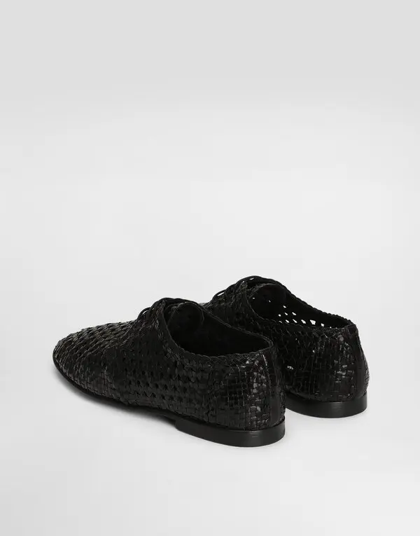 Dolce & Gabbana Woven Derby Shoes