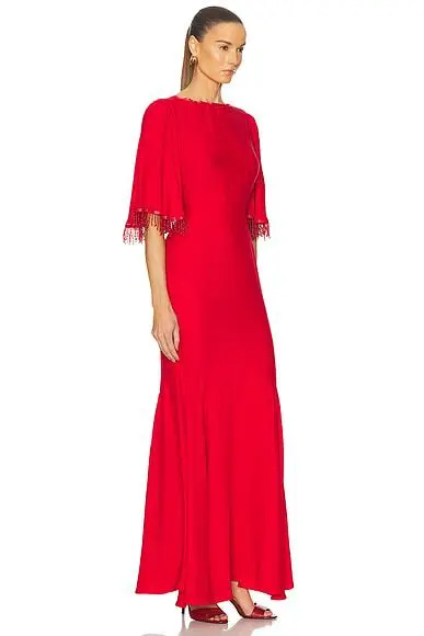 BODE Beaded Gown