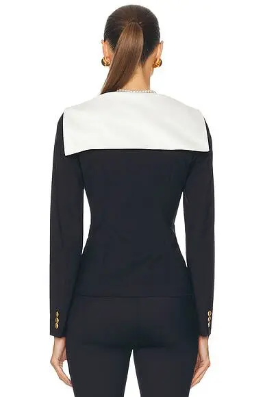 Alessandra Rich Collared Jacket
