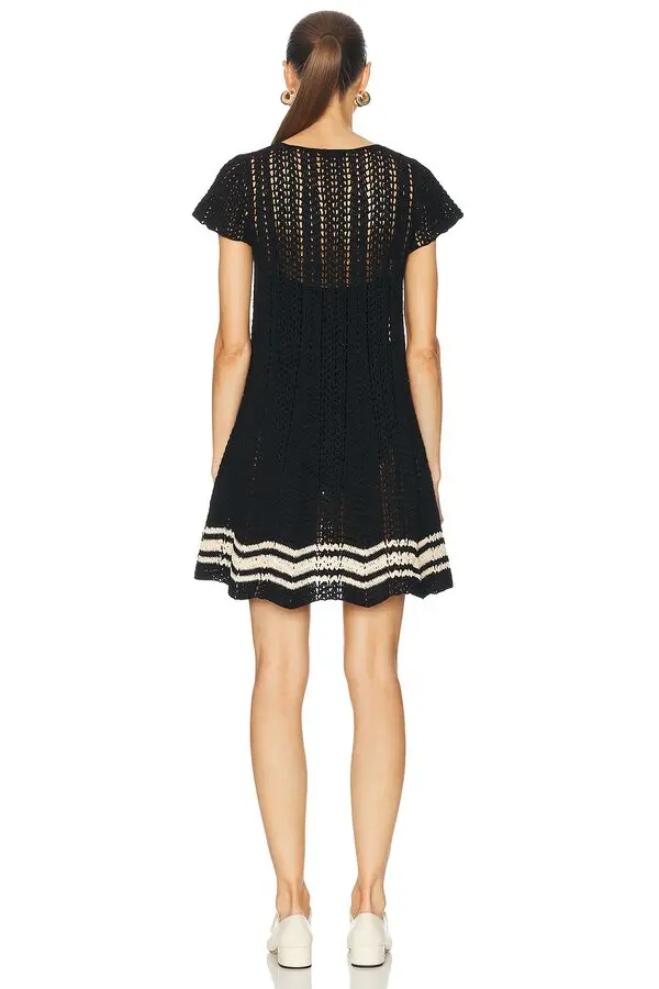 BODE Duxbury Crochet Dress
